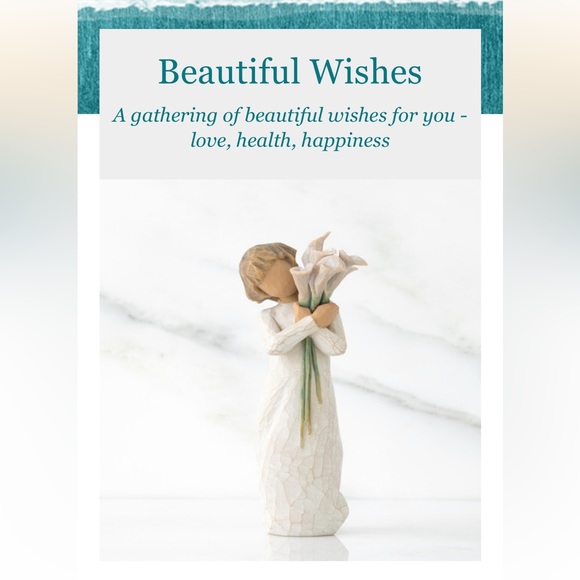 Willow Tree | Accents | Willow Tree Figurines Beautiful Wishes | Poshmark